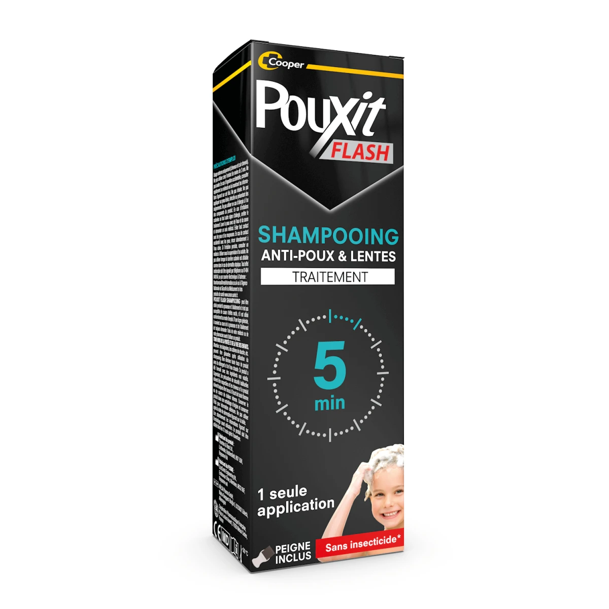 Pouxit Flash Shampooing - shampoing anti-poux et lentes